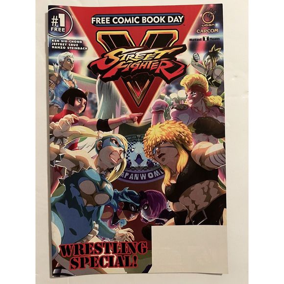 Accents | Street Fighter V Wrestling Special Fcbd 1 217 Capcom | Poshmark